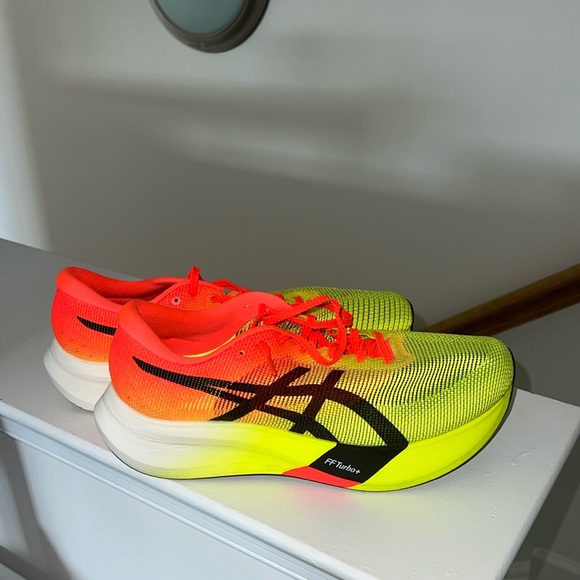 Asics | Shoes | Asics Meta Speed Edge Paris Safety Yellow Black | Poshmark